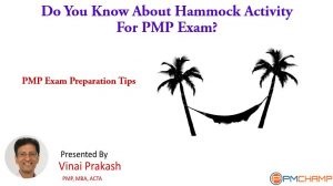 Hammock Activity for PMP Exam - Time Management | PMChamp