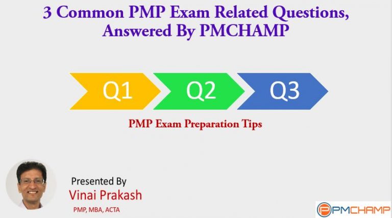 Common Questions on the PMP Exam and their Answers | PMChamp